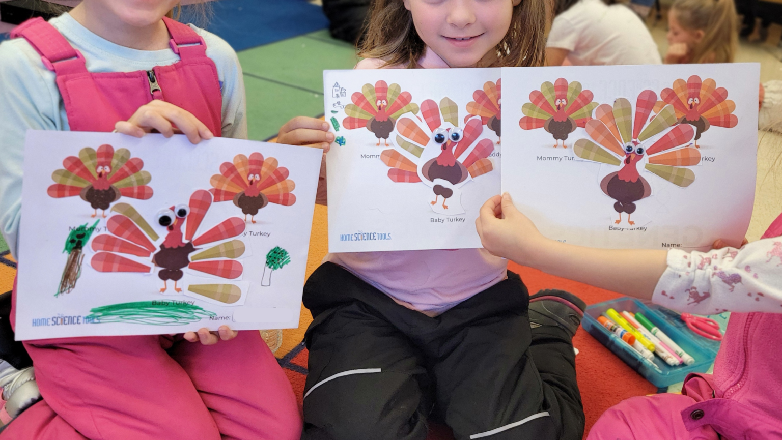 Home Science Tools Brings Turkey Genetics Lesson to Meadowlark Elementary